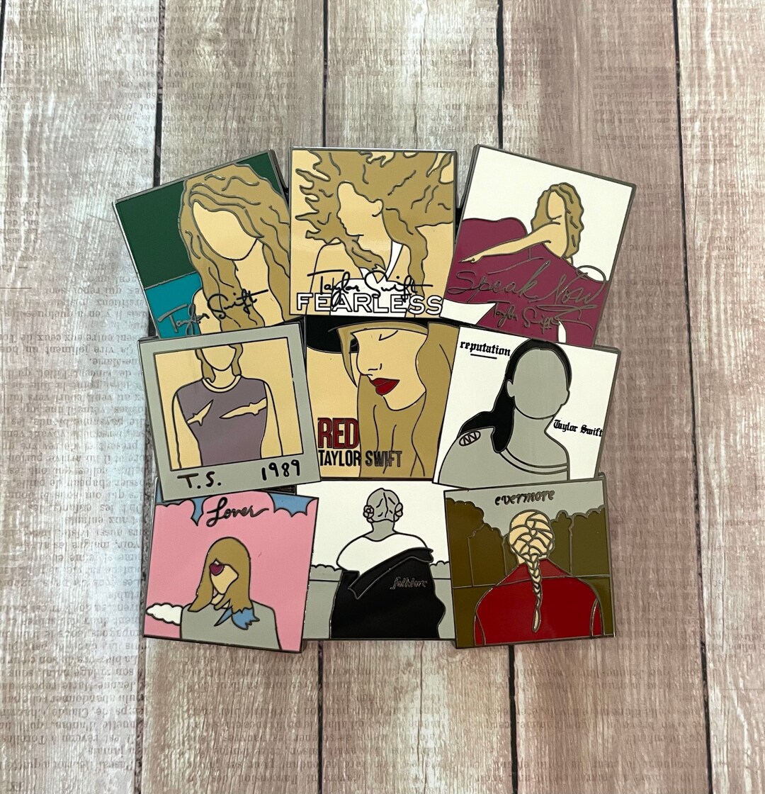 Album Cover Pin - Enamel Pin - Etsy