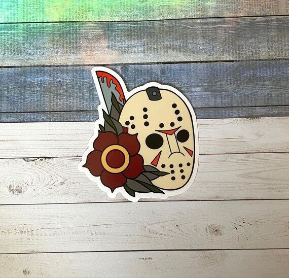 Jason Voorhees Sticker Friday the 13th Sticker Horror - Etsy