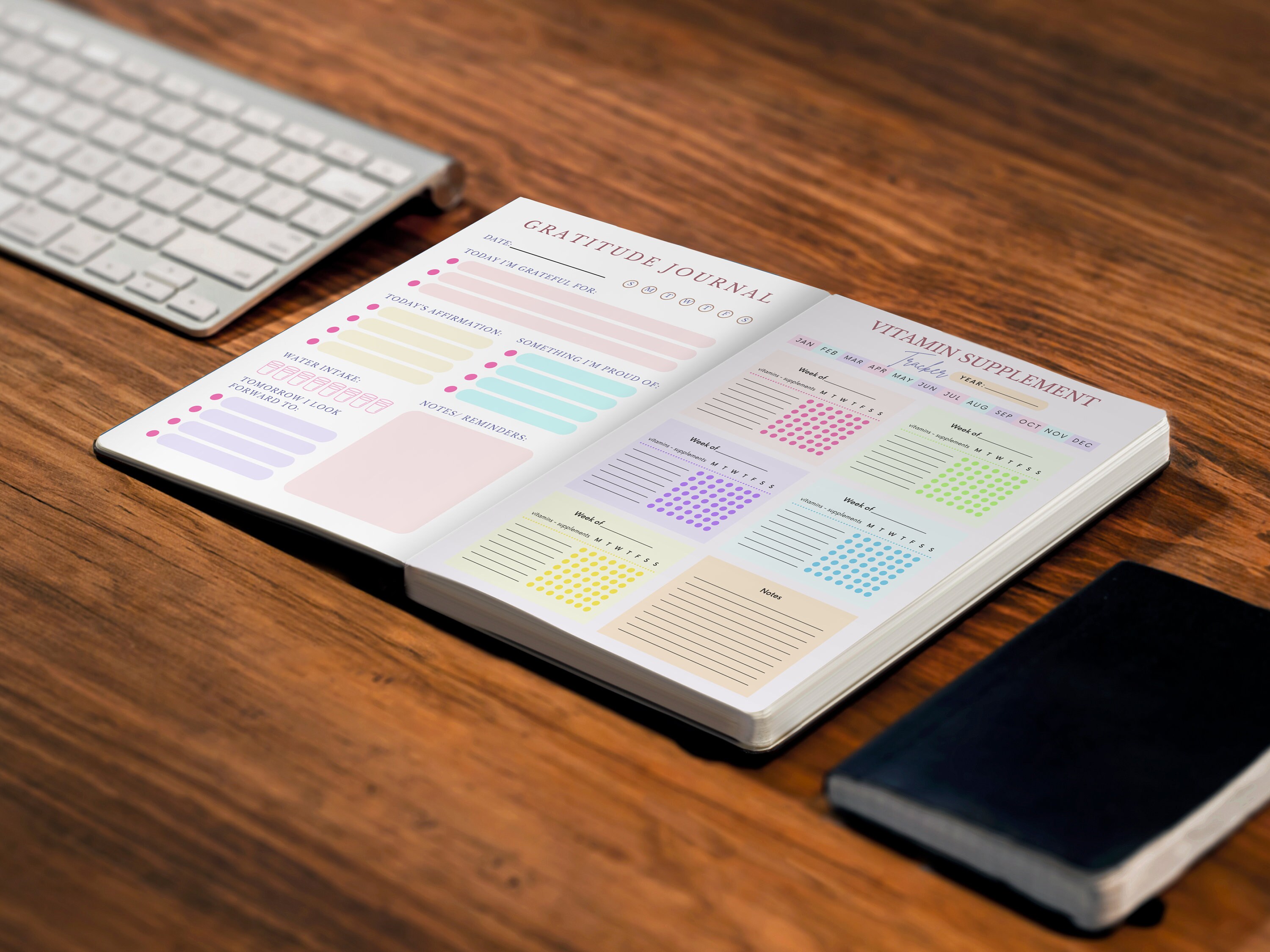 ALL-IN-ONE Planner Budget Spreadsheet, Self Care Planner, Meal Planner ...