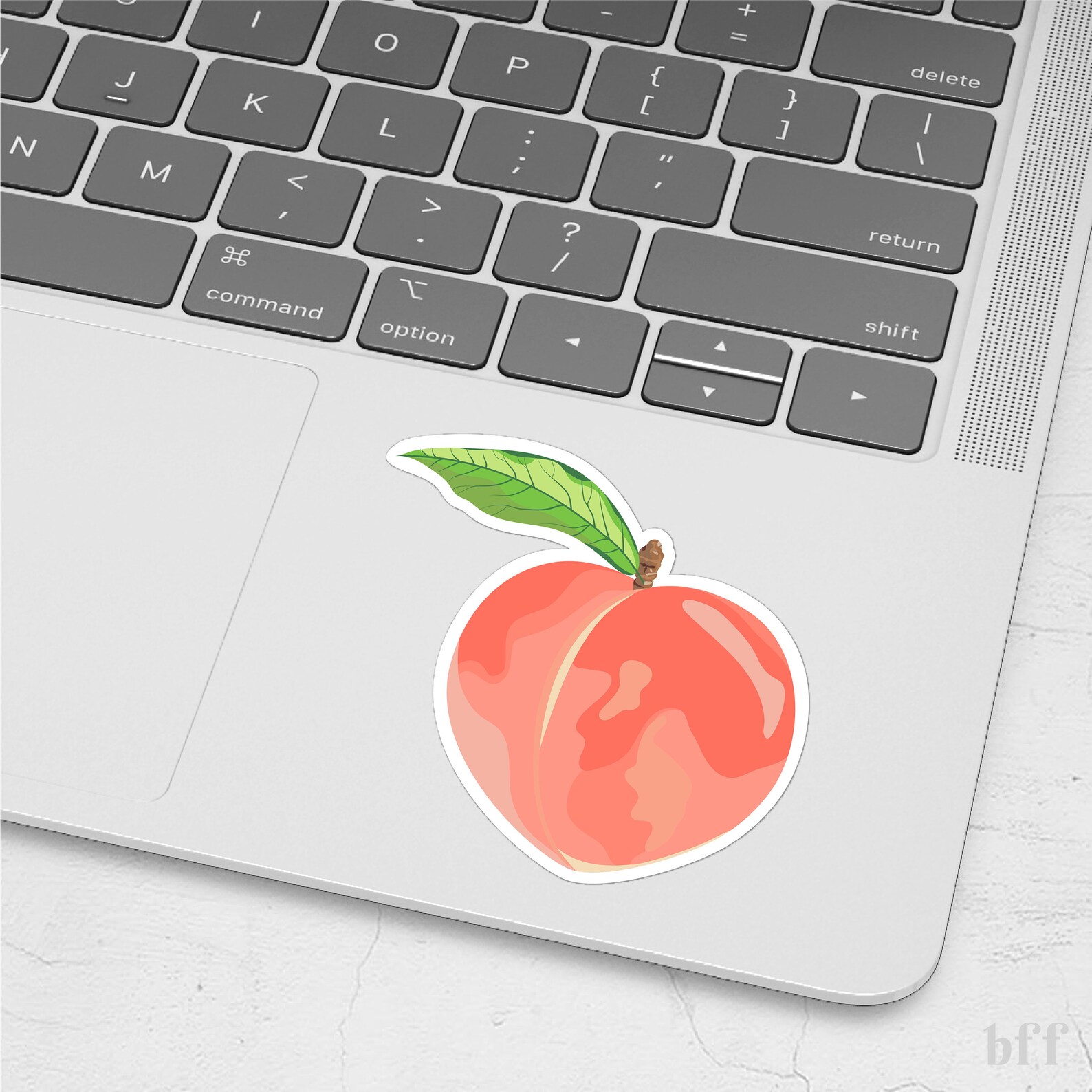 Georgia Peach Sticker Fruit Vinyl Stickers Waterproof - Etsy