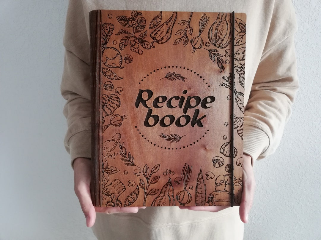Personalized Recipe Book Custom Cookbook Blank Recipe Book Custom Cook ...