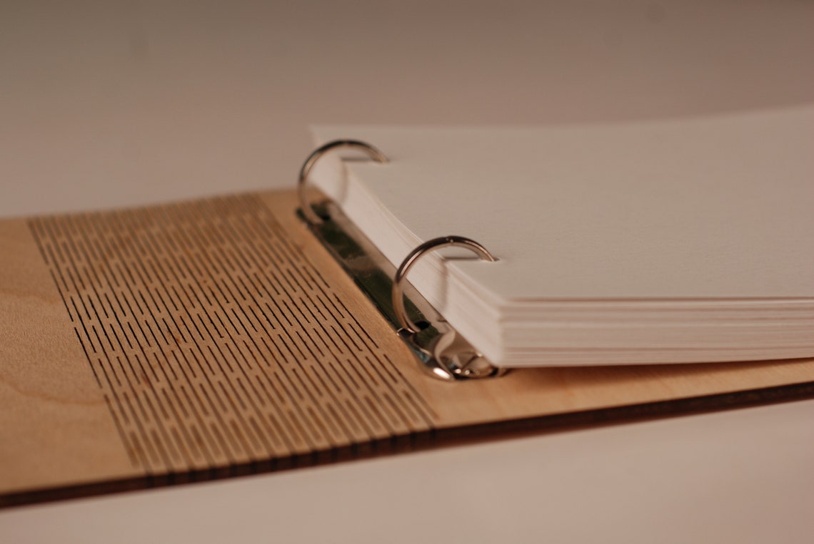 Wooden Guest Book Custom Engraved Book Rustic Guest Book - Etsy