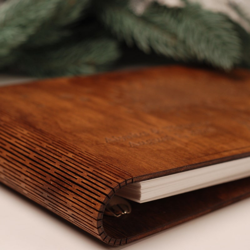 Engraved Guest Book - Etsy