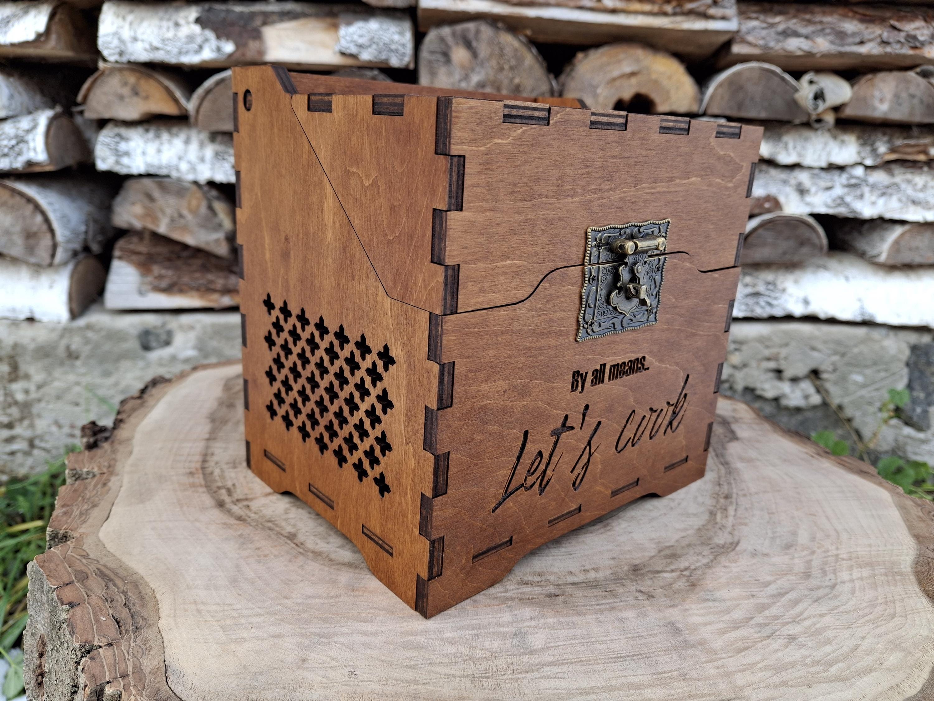 Box for Recipes Wood Recipe Box Recipe Card Box Recipe Box Recipe ...