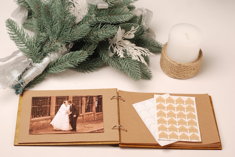 Wooden Photobook Wedding Photo Album Rustic Wood Album Rustic - Etsy
