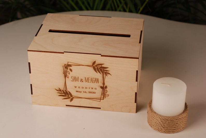 Rustic Card Box Wooden Card Box Card Box for Wedding Card Box - Etsy