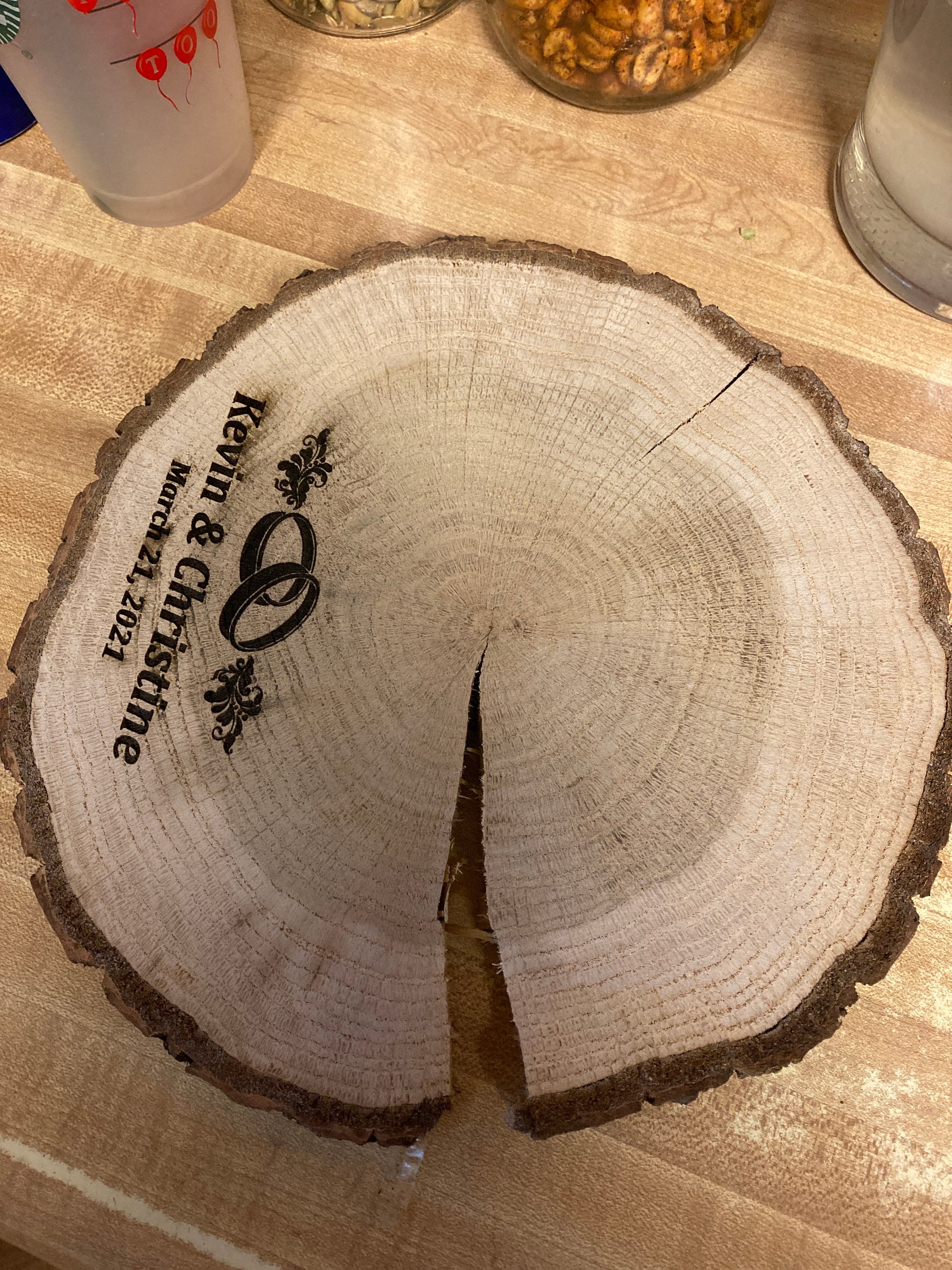 Wood Slices Natural Wood Slice Rustic Wood Rustic Wood Slices | Etsy UK