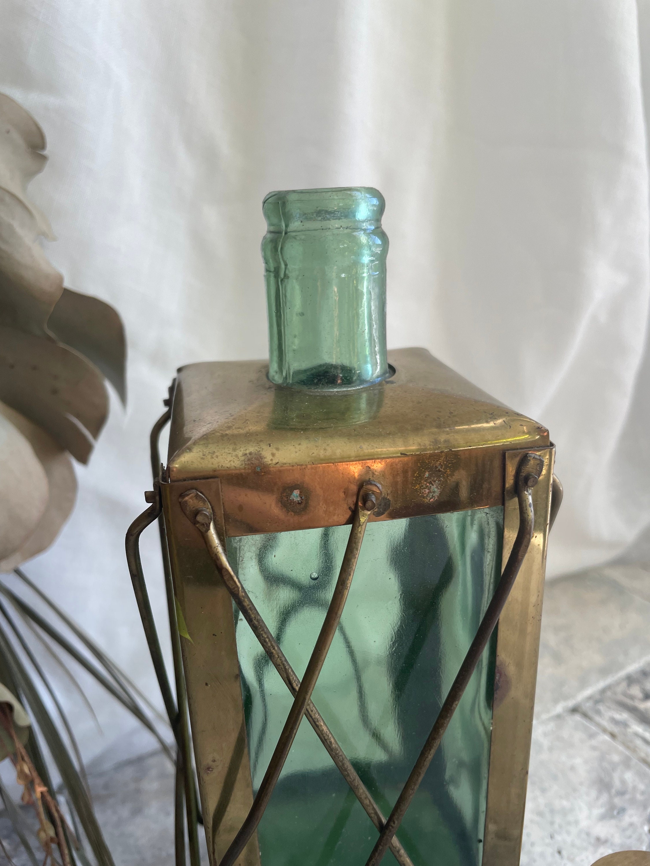 Vintage Musical Decanter Handblown Glass Lantern - Etsy