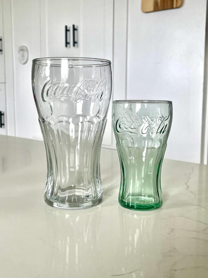 Minature Vintage Coca-cola Glasses - Etsy