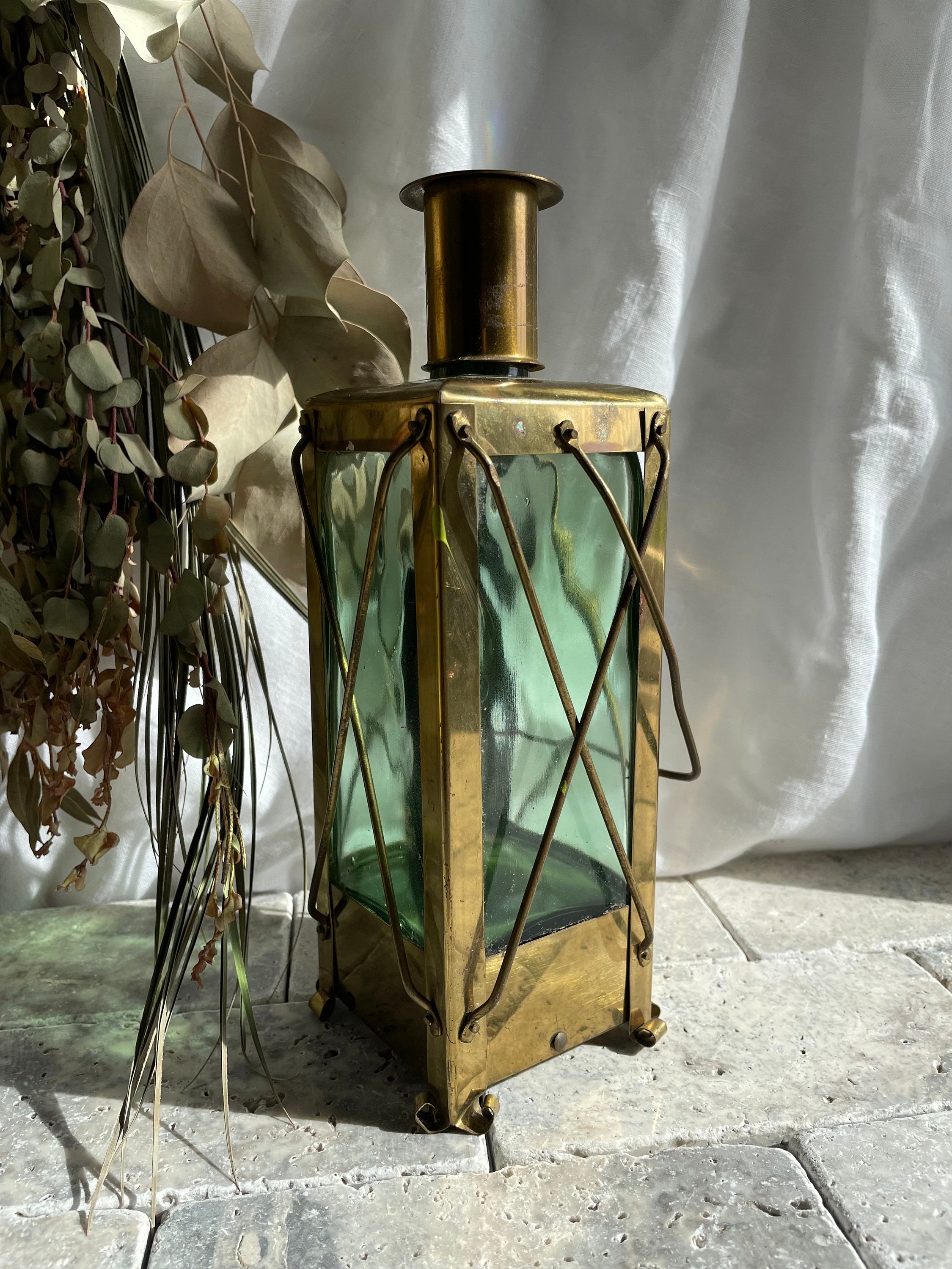 Vintage Musical Decanter Handblown Glass Lantern - Etsy