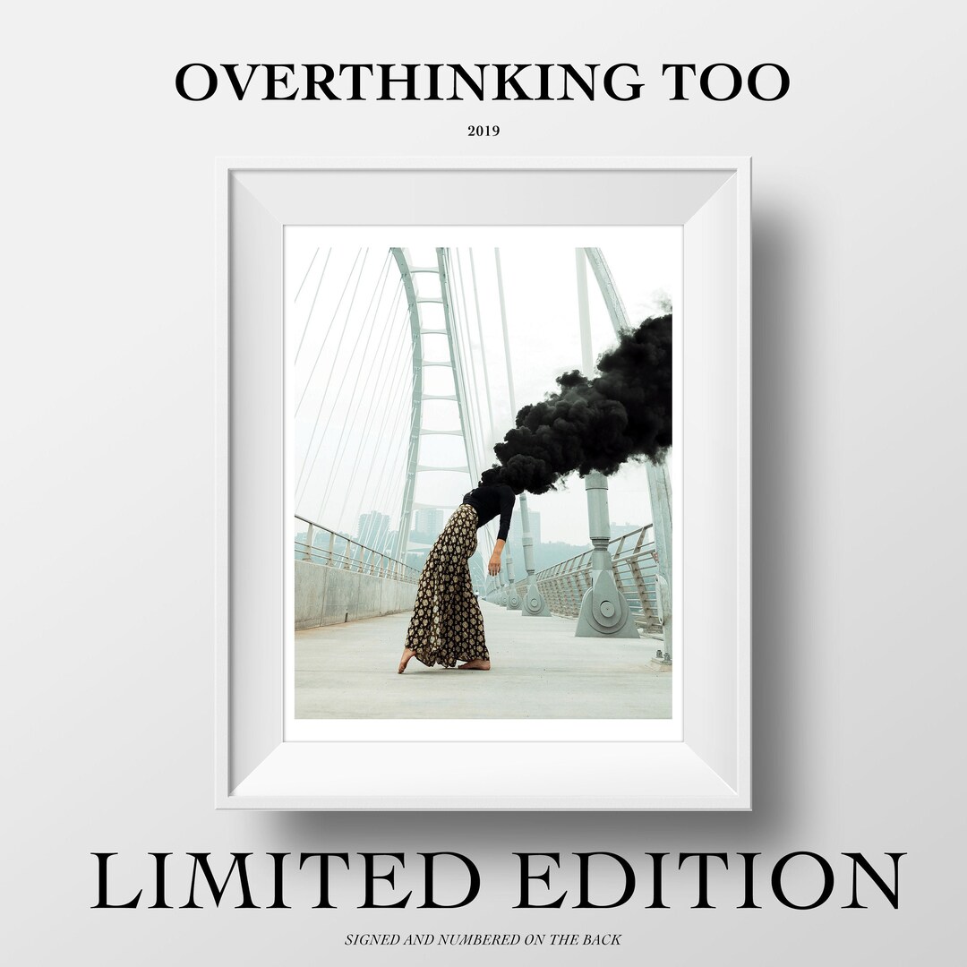LIMITED EDITION: Overthinking Too 11x14in Print Surreal Artwork Wall ...