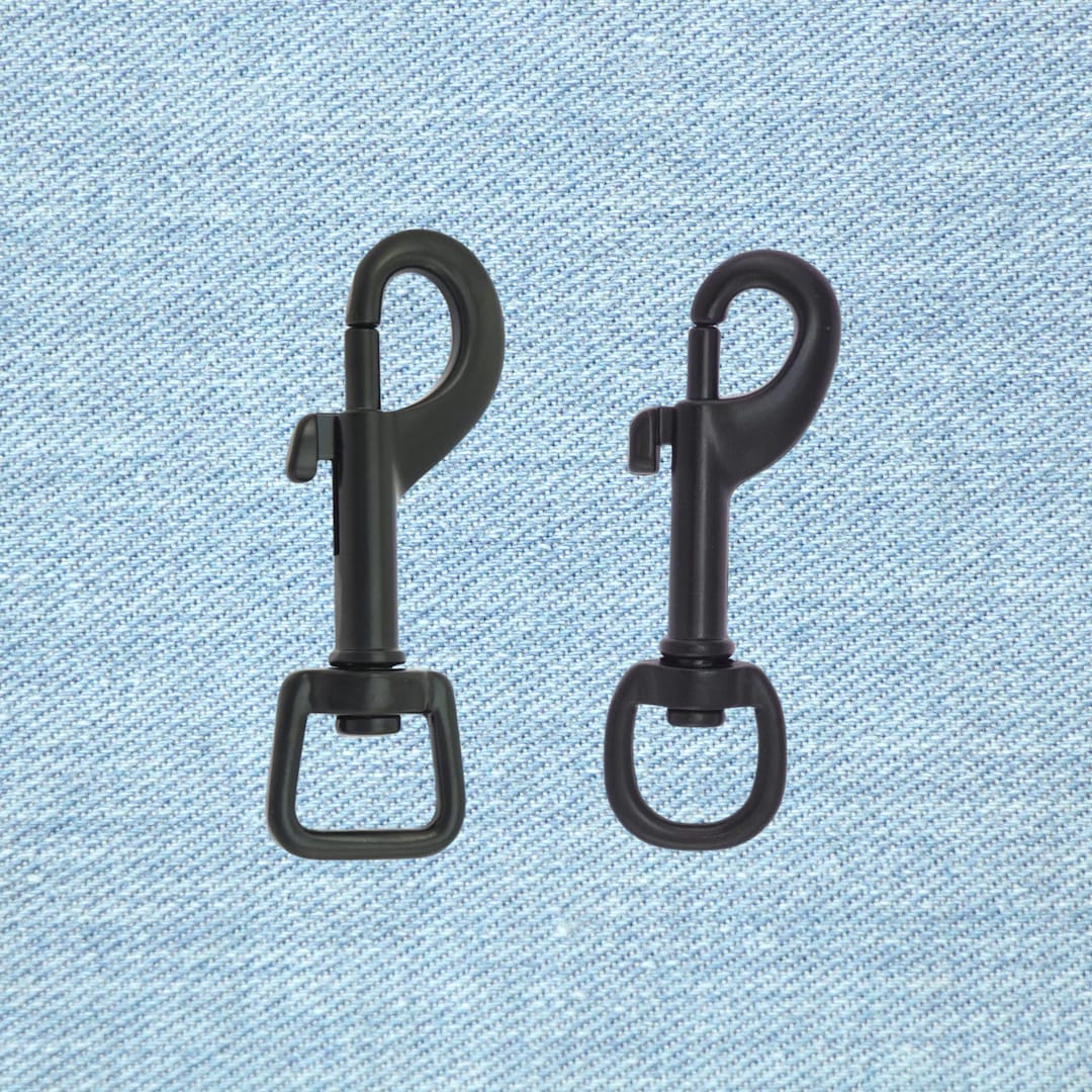 Black Dog Leash Lead Hardware - Snap Hooks Bolt Snaps Leash Snaps for ...