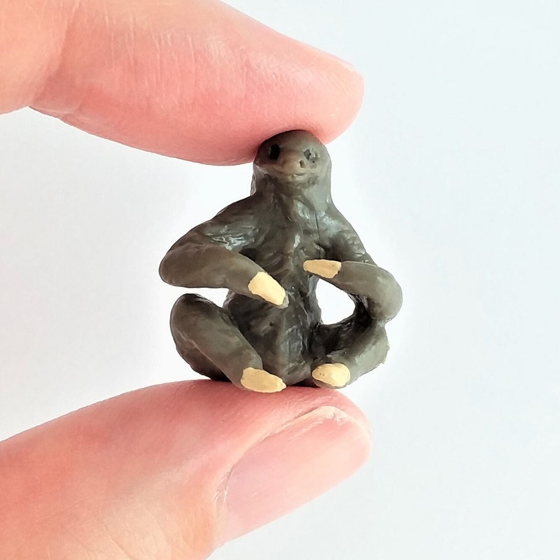 Miniature Sloth Animal - Etsy