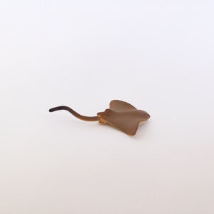 Tiny Cownose Ray Figurine - Soft Plastic Stingray for Diorama or ...