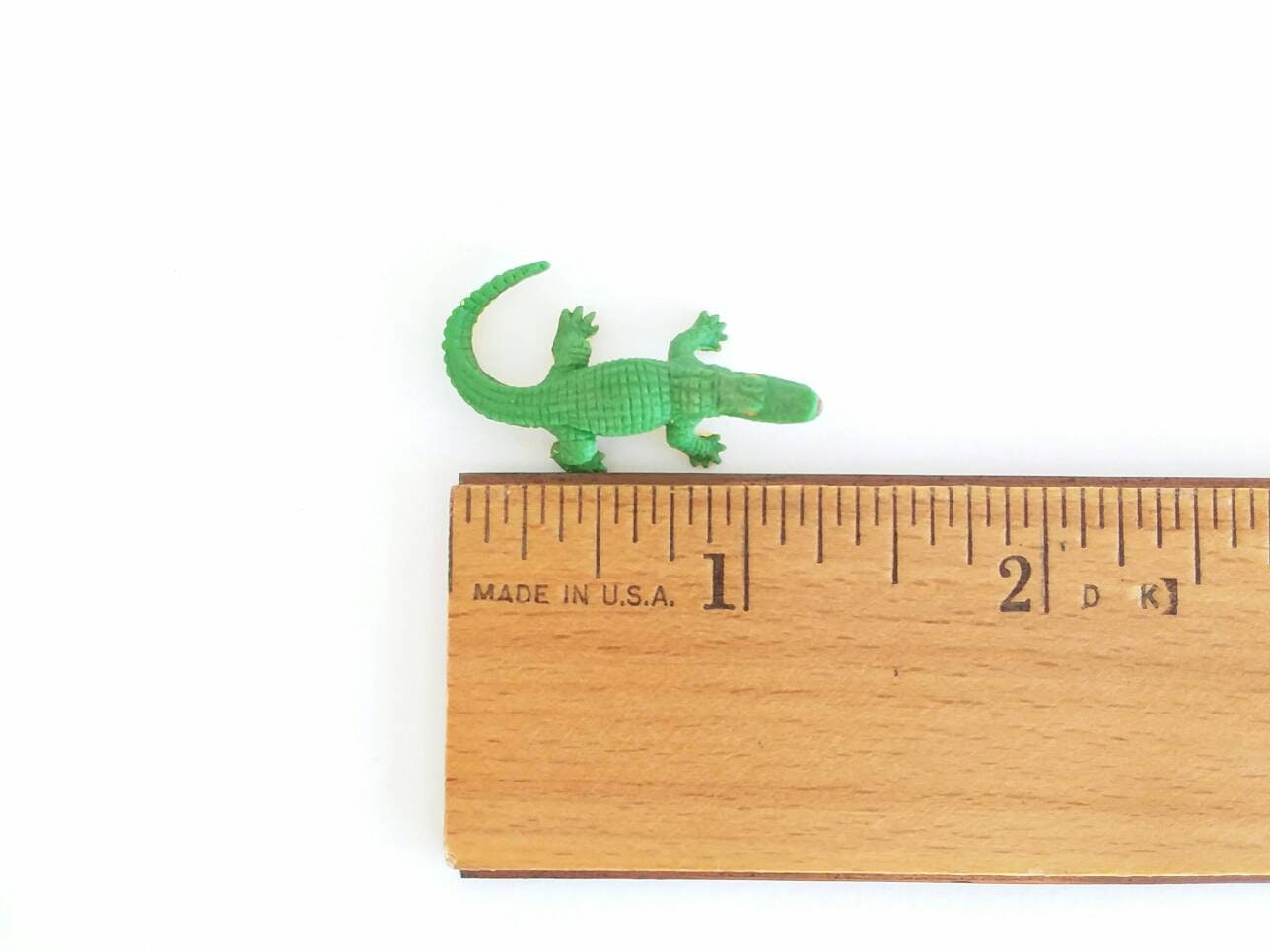 Tiny Alligator Figurine - Soft Plastic Gator for Fairy Garden, Diorama ...