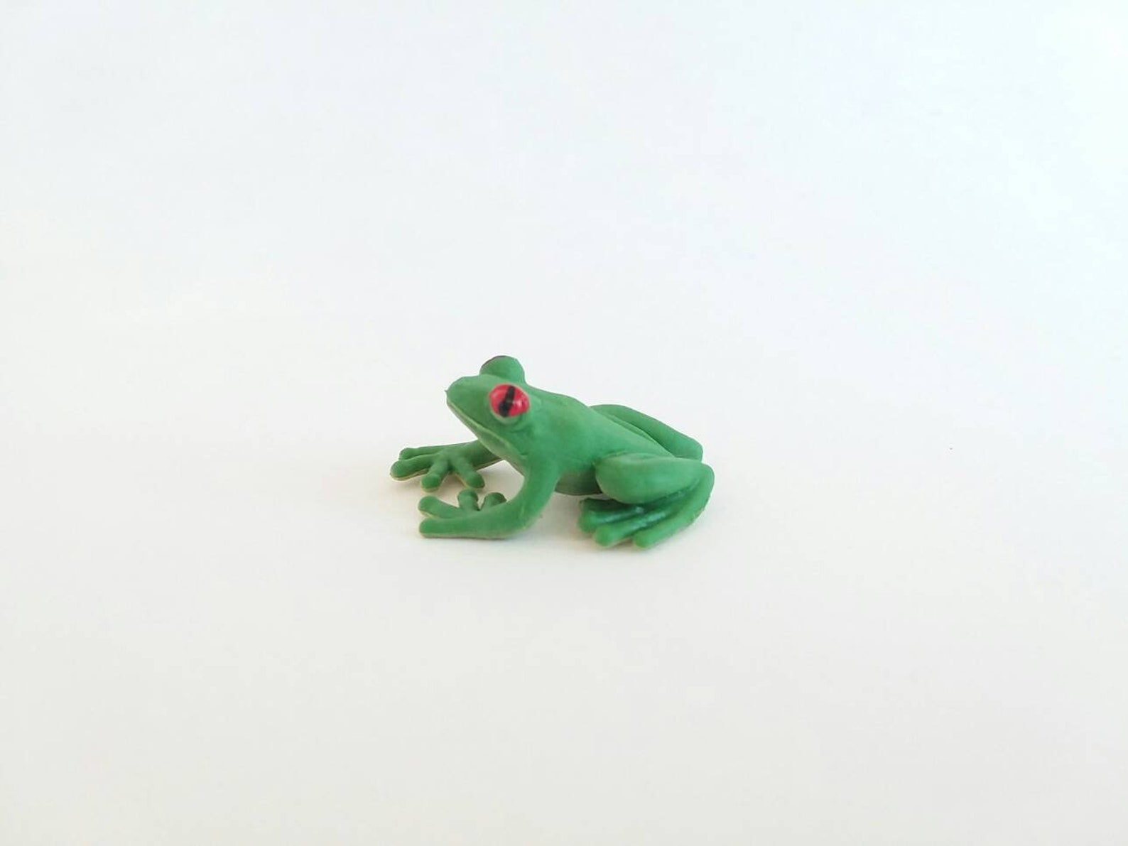 Tiny Tree Frog Figurine Soft Plastic Animal for Fairy | Etsy
