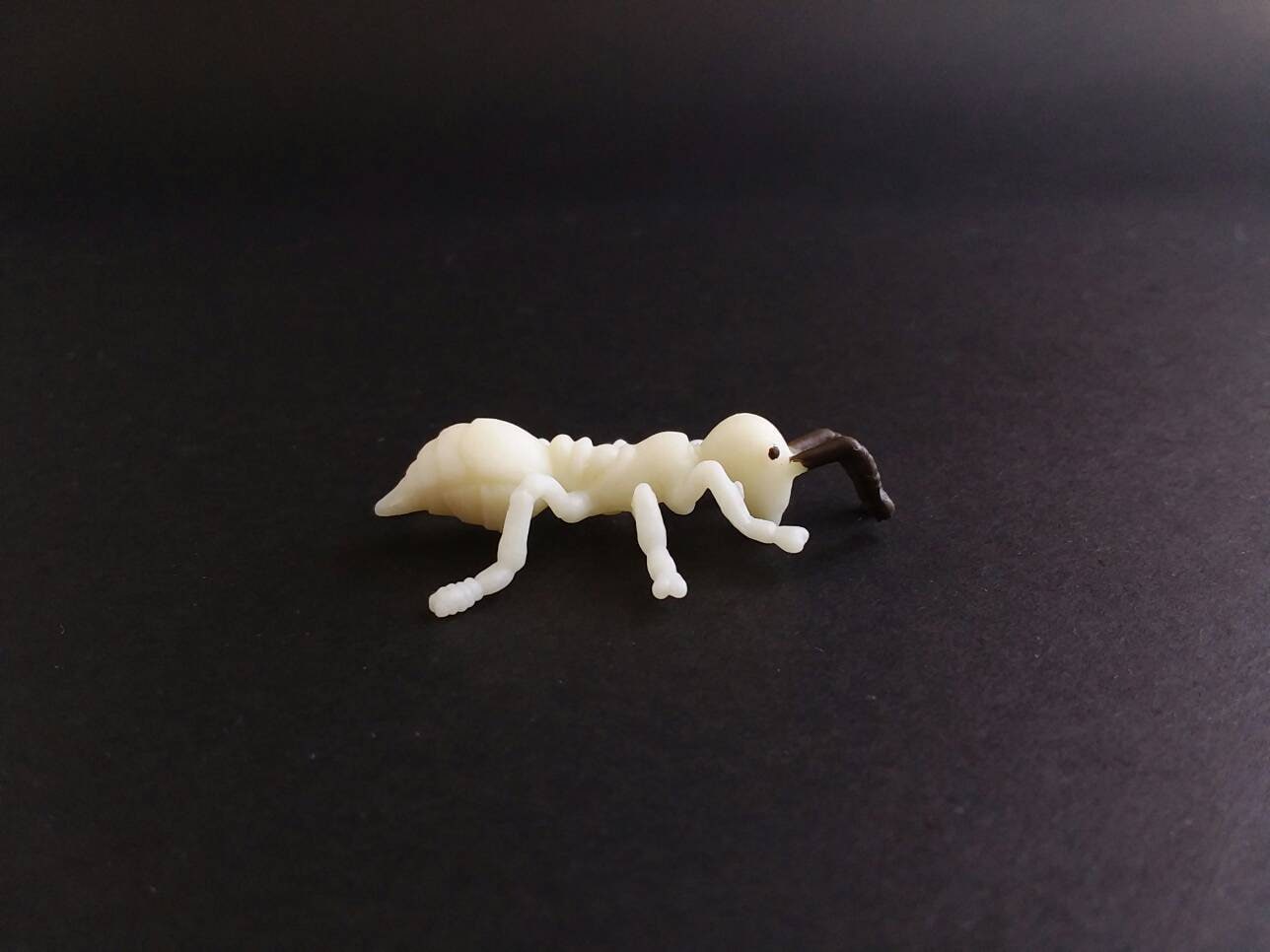 Large Ant Figurine - Glow in the Dark - Soft Plastic Bug for Fairy ...