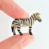 Tiny Hippo Figurine Soft Plastic Hippopotamus for Fairy Garden, Diorama ...