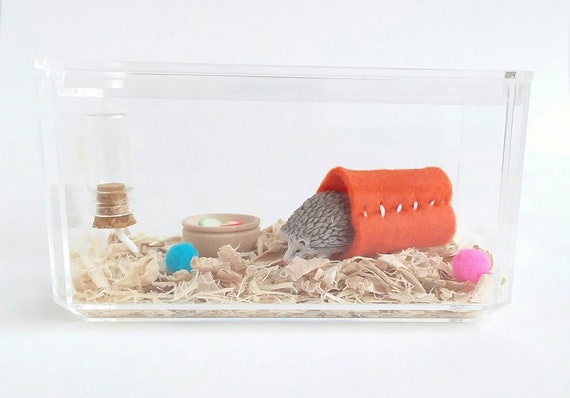 Plastic Hedgehog Cage