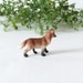 Tiny Red Fox Figurine - Soft Plastic Animal for Fairy Garden, Diorama ...