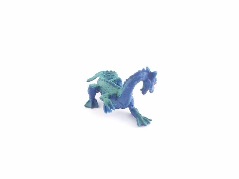 Tiny Sea Dragon Figurine - Soft Plastic Animal for Fairy Garden ...