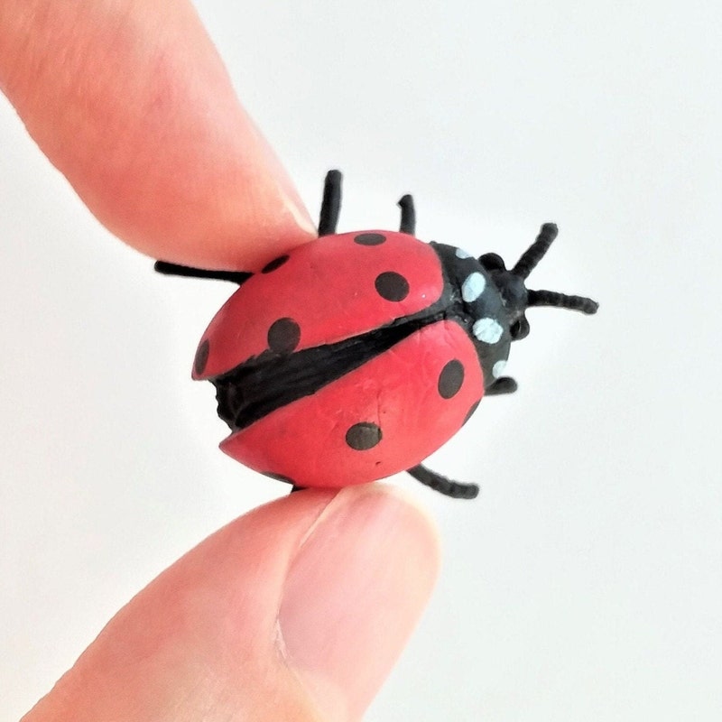 Ladybug Figurine - Etsy