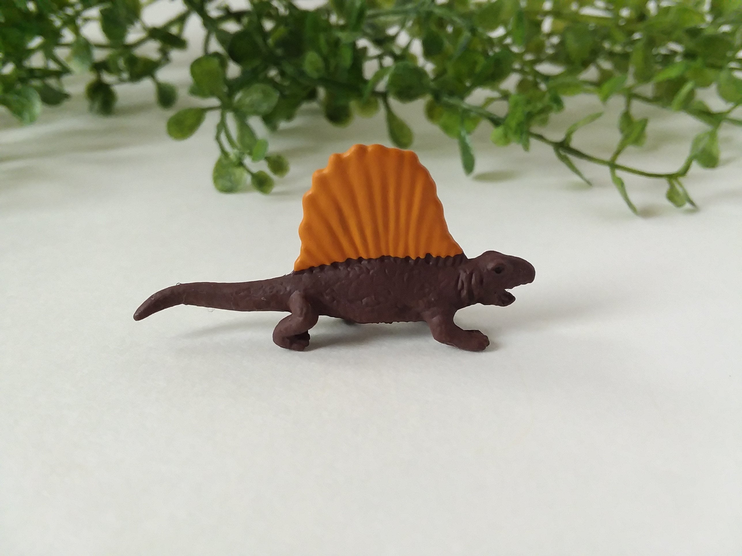 Tiny Dimetrodon Figurine Soft Plastic Dinosaur for Fairy | Etsy