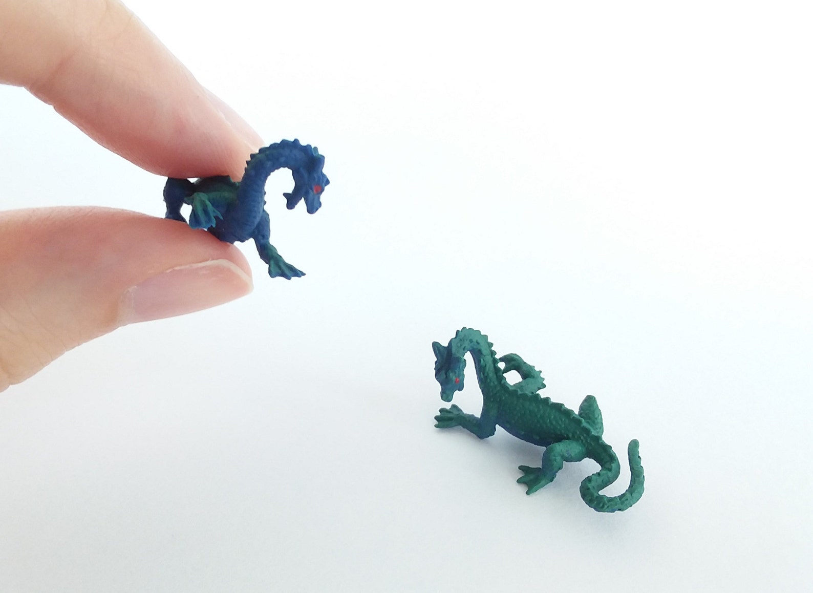 Tiny Sea Dragon Figurine Soft Plastic Animal for Fairy | Etsy
