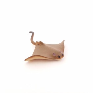 Tiny Cownose Ray Figurine - Soft Plastic Stingray for Diorama or ...