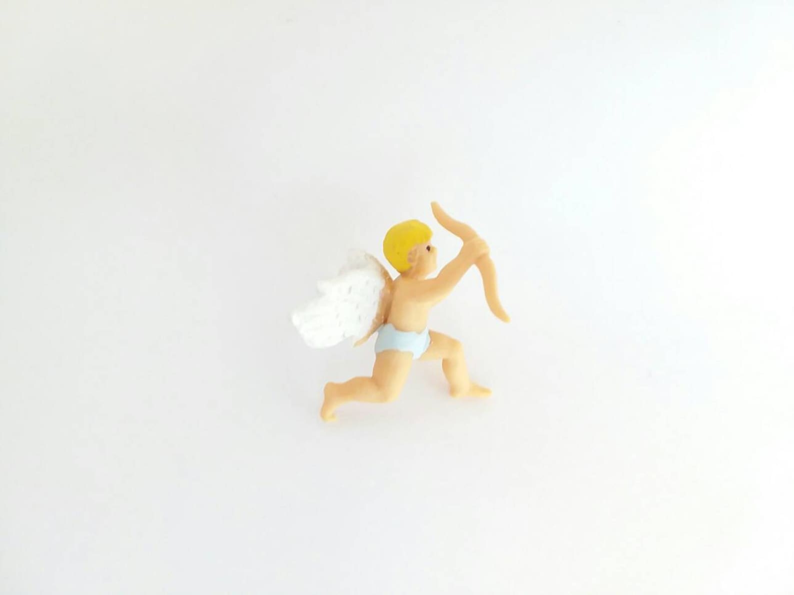 Tiny Cupid Figurine Soft Plastic Figure for Fairy Garden | Etsy