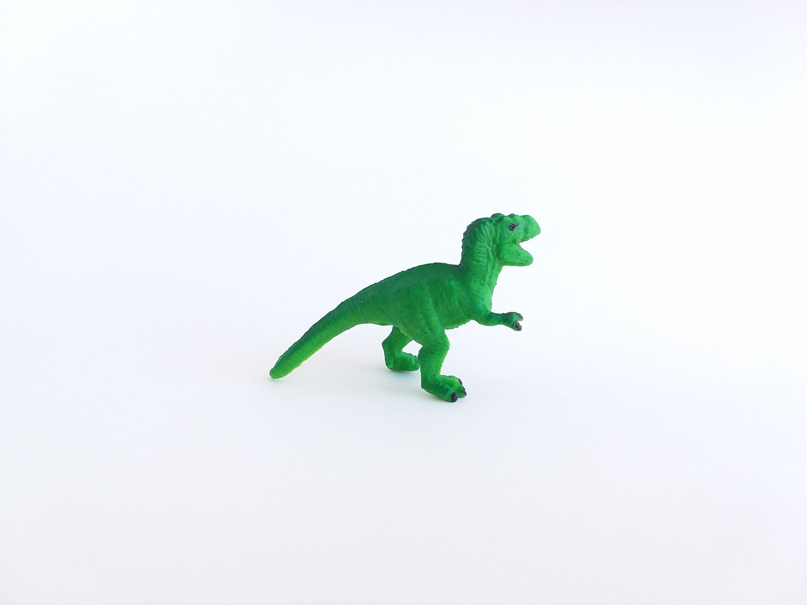 Tiny T-Rex Figurine Soft Plastic Dinosaur for Fairy Garden | Etsy