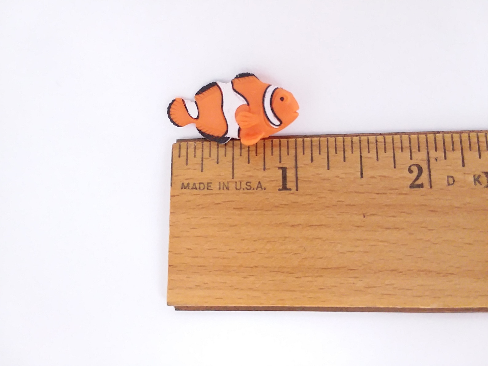 Tiny Clown Fish Figurine - Soft Plastic Animal for Diorama or Aquarium ...