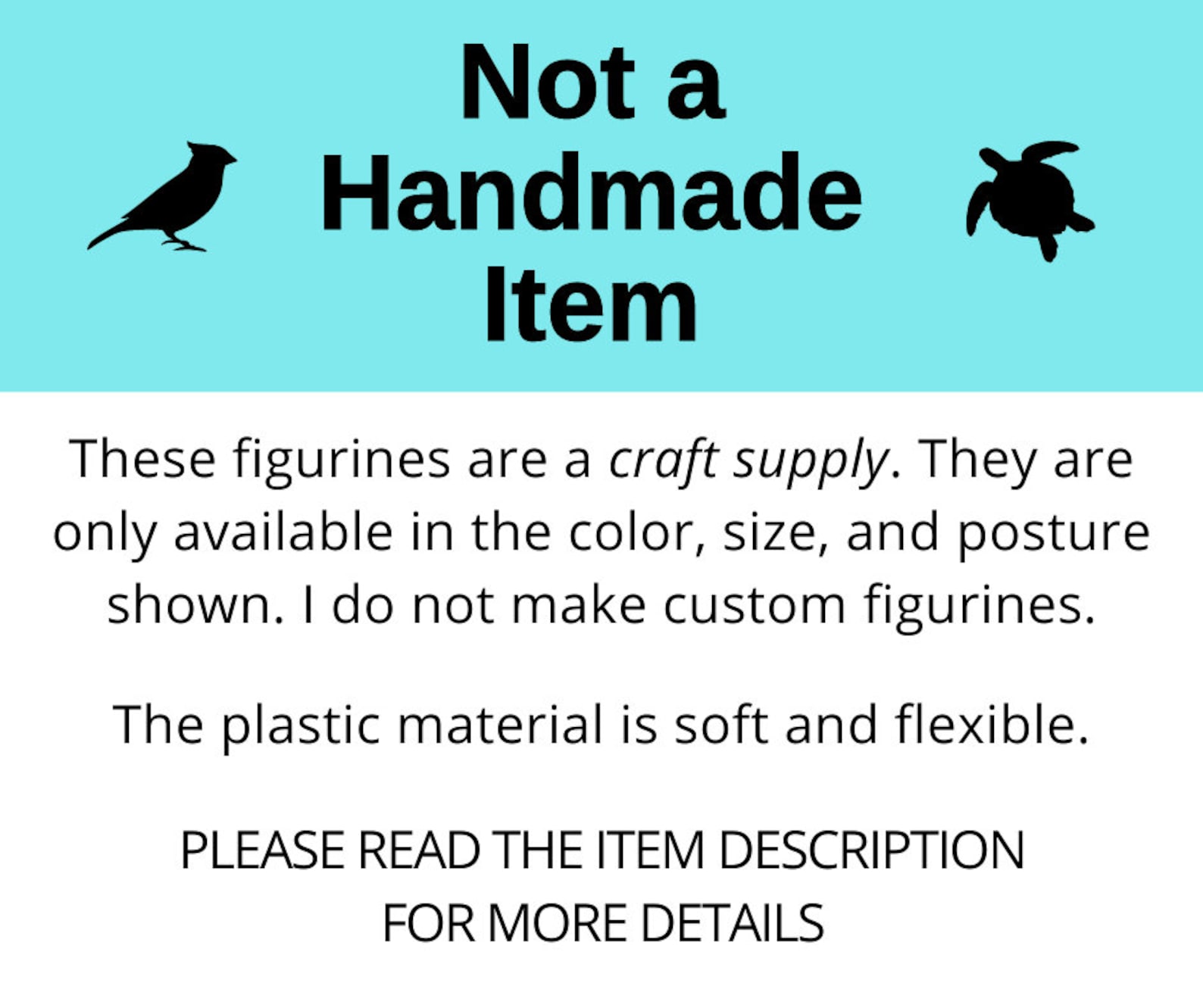 Tiny Manatee Figurine - Soft Plastic Animal for Diorama or Aquarium ...