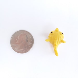 Tiny Pufferfish Figurine - Soft Plastic Puffer for Diorama, Aquarium ...