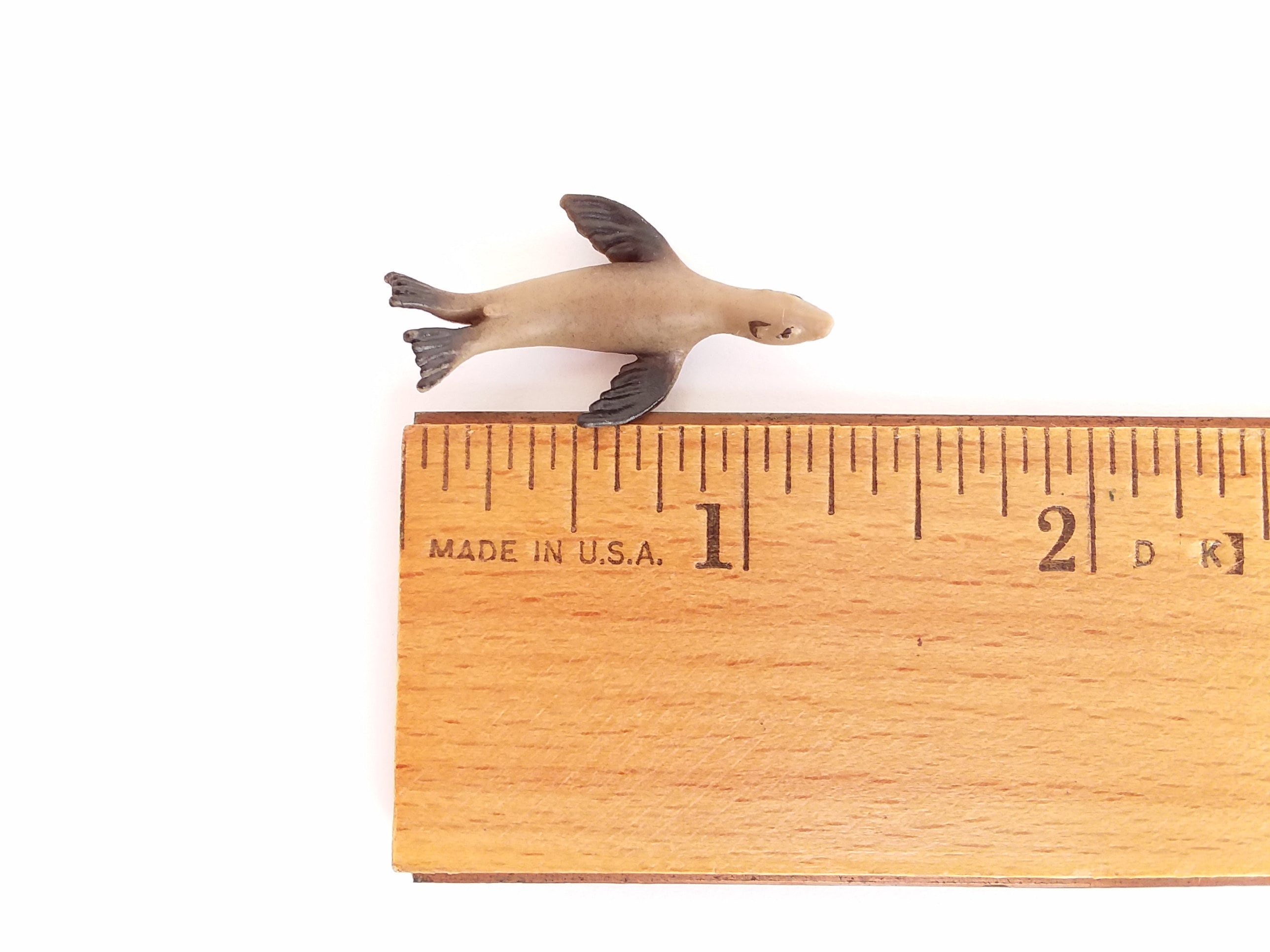 Tiny Sea Lion Figurine Soft Plastic Animal for Diorama or | Etsy