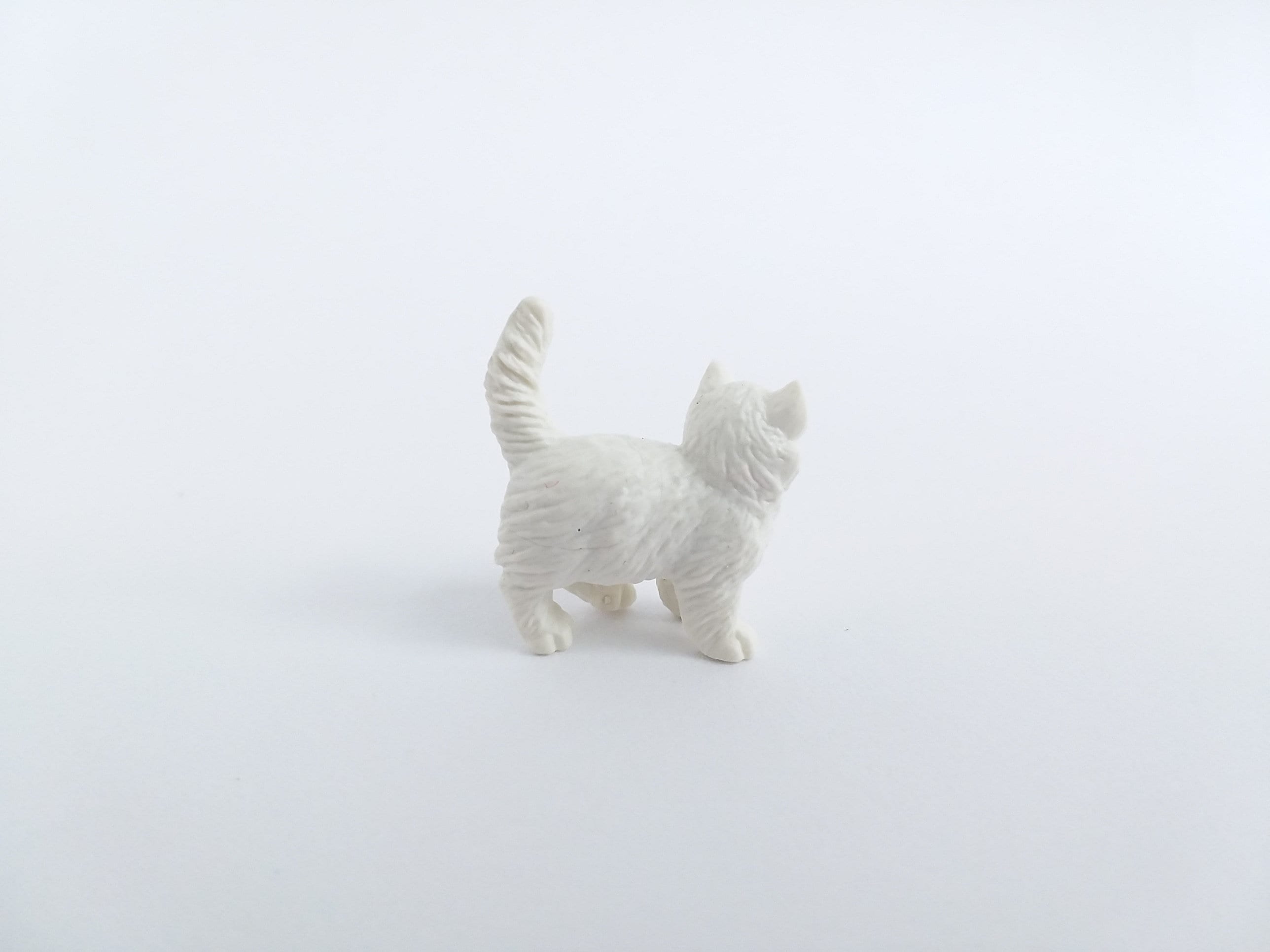 Tiny Kitten Figurine - Soft Plastic Cat for Fairy Garden, Diorama ...