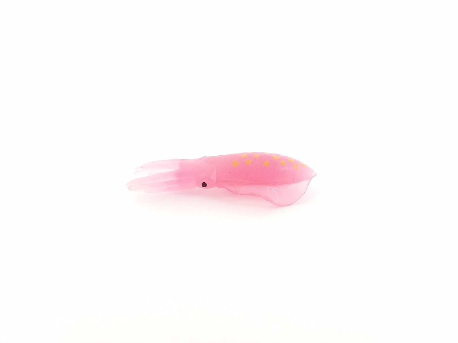 Tiny Reef Squid Figurine - Soft Plastic Animal for Diorama or Aquarium ...