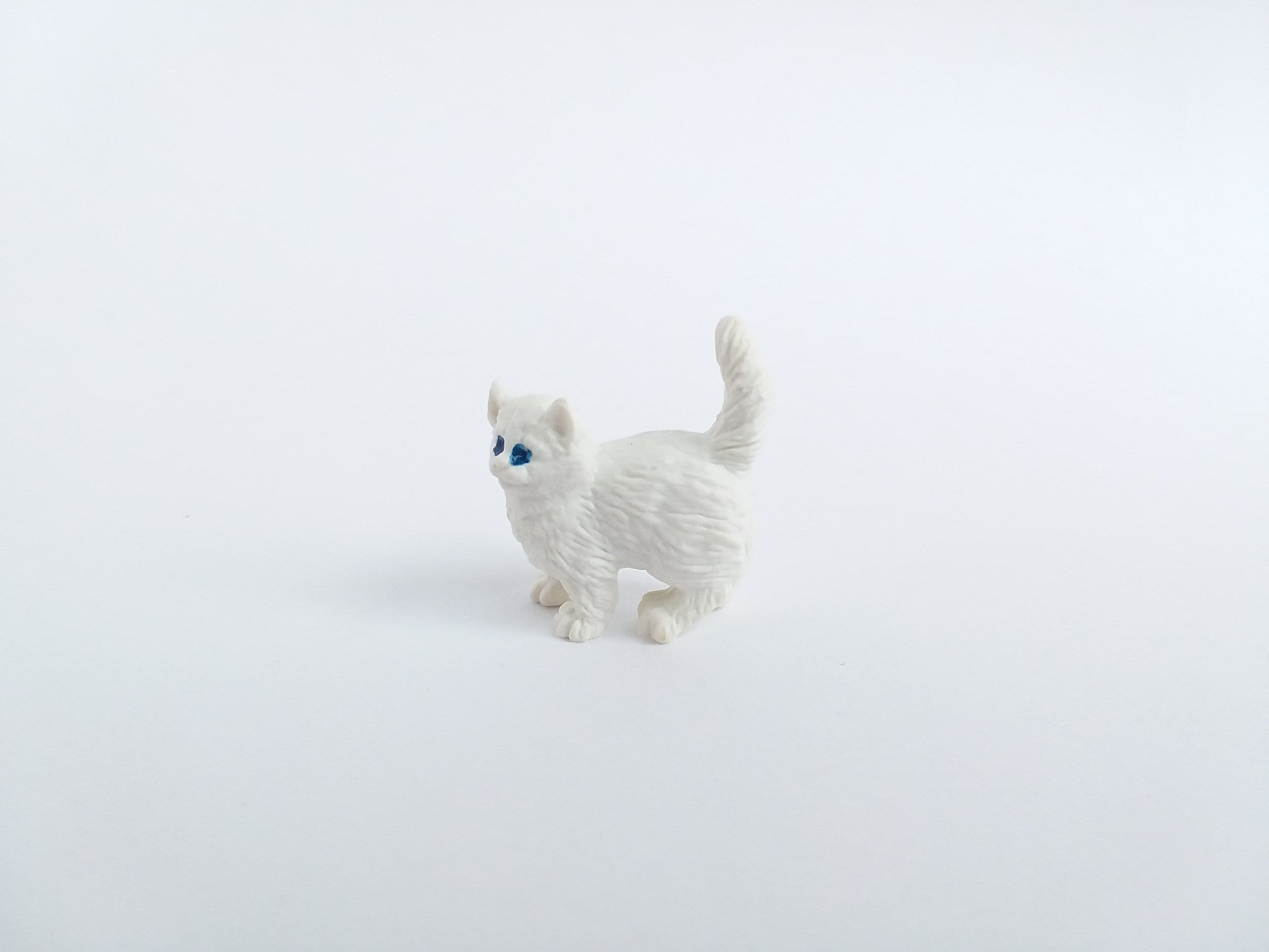 Tiny Kitten Figurine - Soft Plastic Cat for Fairy Garden, Diorama ...