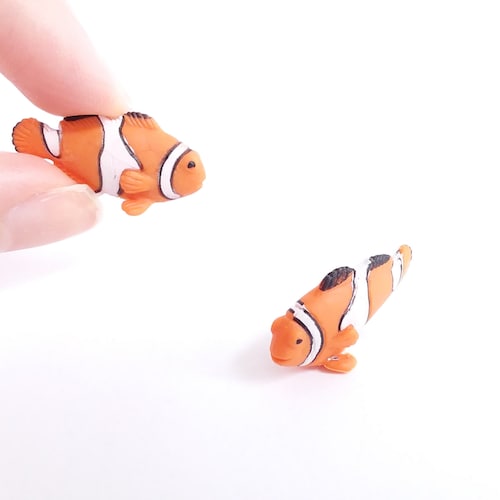 Tiny Pufferfish Figurine Soft Plastic Puffer for Diorama | Etsy