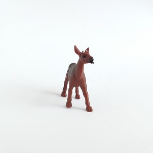 Tiny Okapi Figurine - Soft Plastic Animal for Fairy Garden, Diorama, or ...