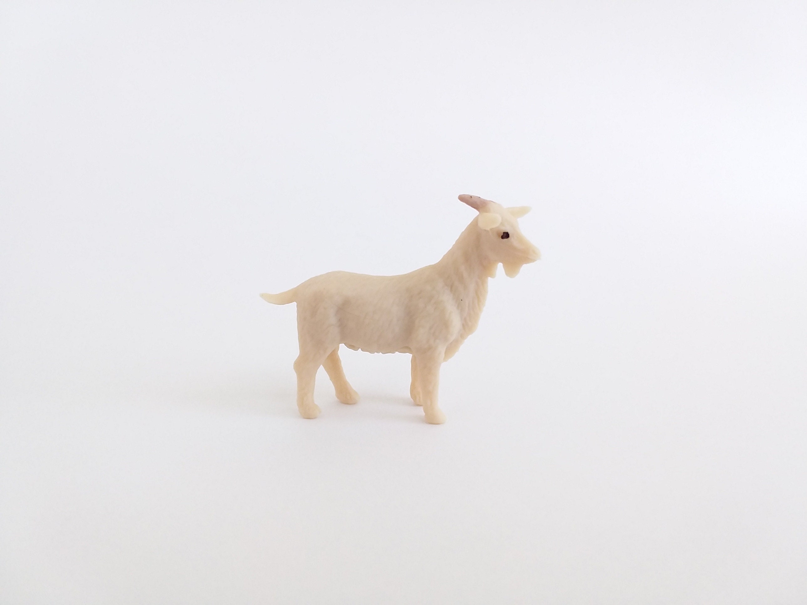 Tiny Goat Figurine Soft Plastic Animal for Fairy Garden | Etsy
