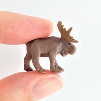 Mini Red MOOSE Speech Therapy Mini Objects Winter Animal Minis - Etsy