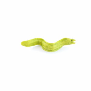Tiny Eel Figurine - Soft Plastic Animal for Diorama or Aquarium ...