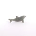 Tiny Dolphin Figurine - Soft Plastic Animal for Diorama or Aquarium ...