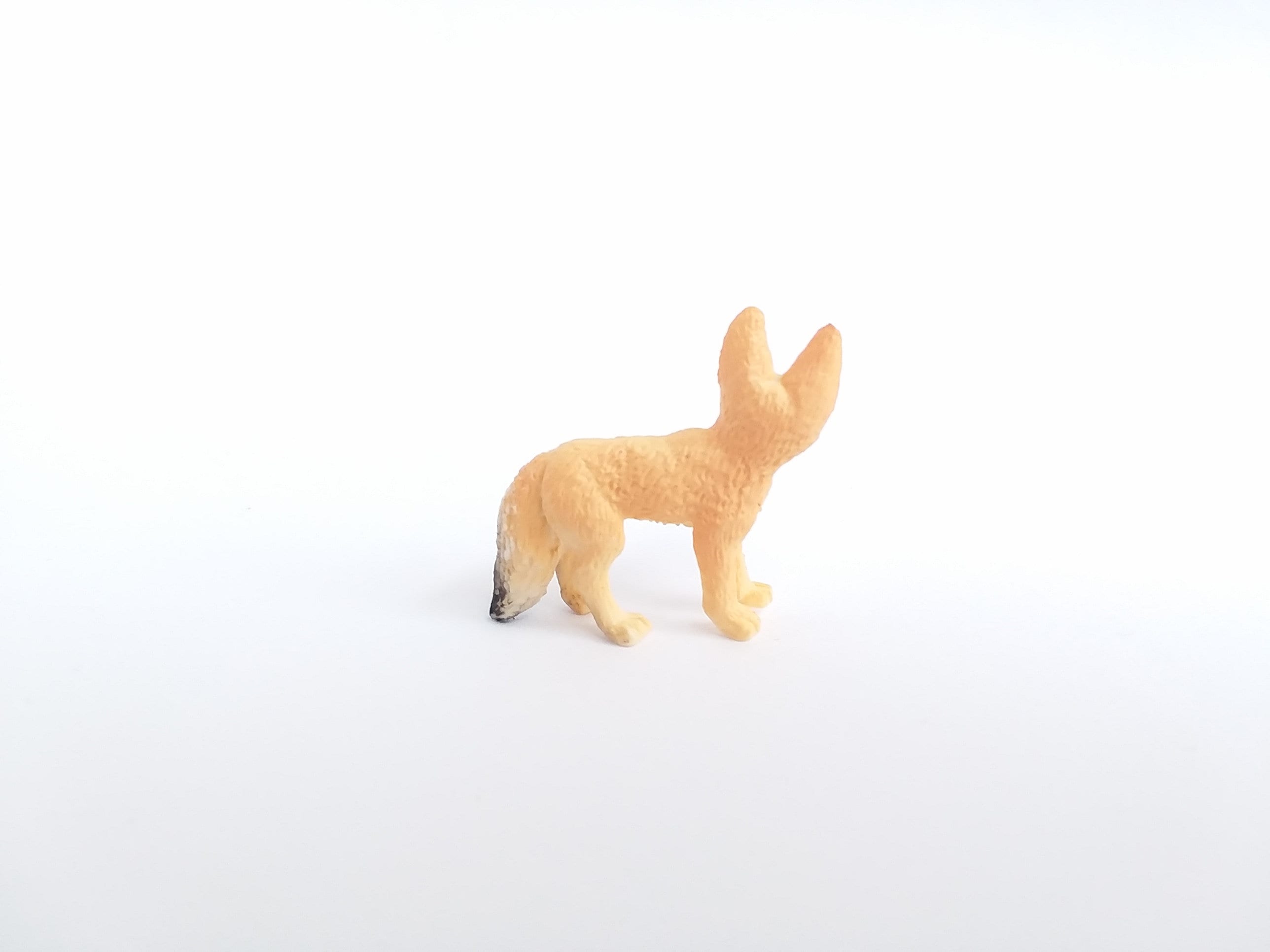 Tiny Fennec Fox Figurine Soft Plastic Animal for Fairy | Etsy
