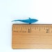 Tiny Blue Shark Figurine Soft Plastic Animal for Diorama or Aquarium ...