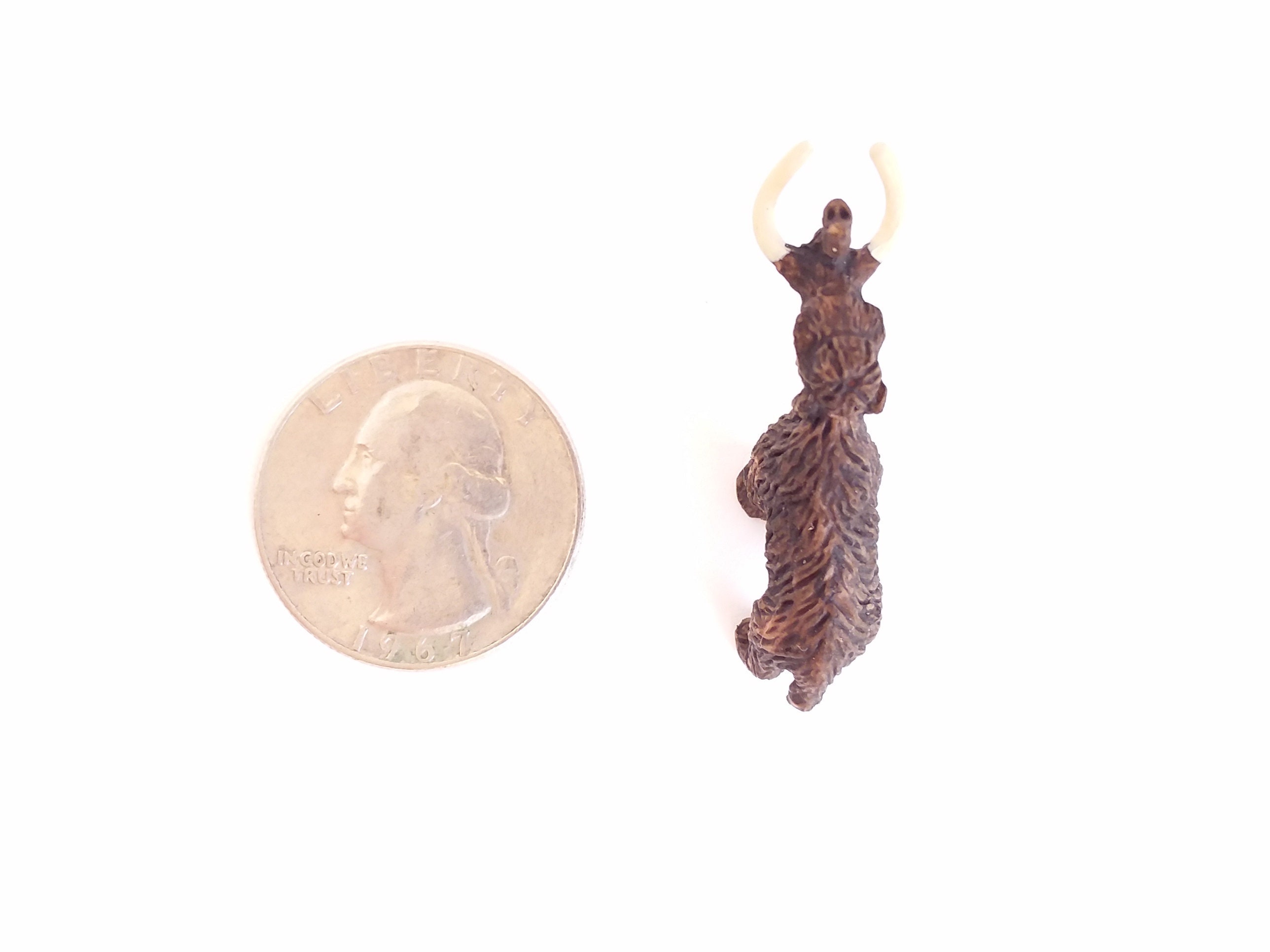 Tiny Mammoth Figurine - Soft Plastic Animal for Fairy Garden, Diorama ...