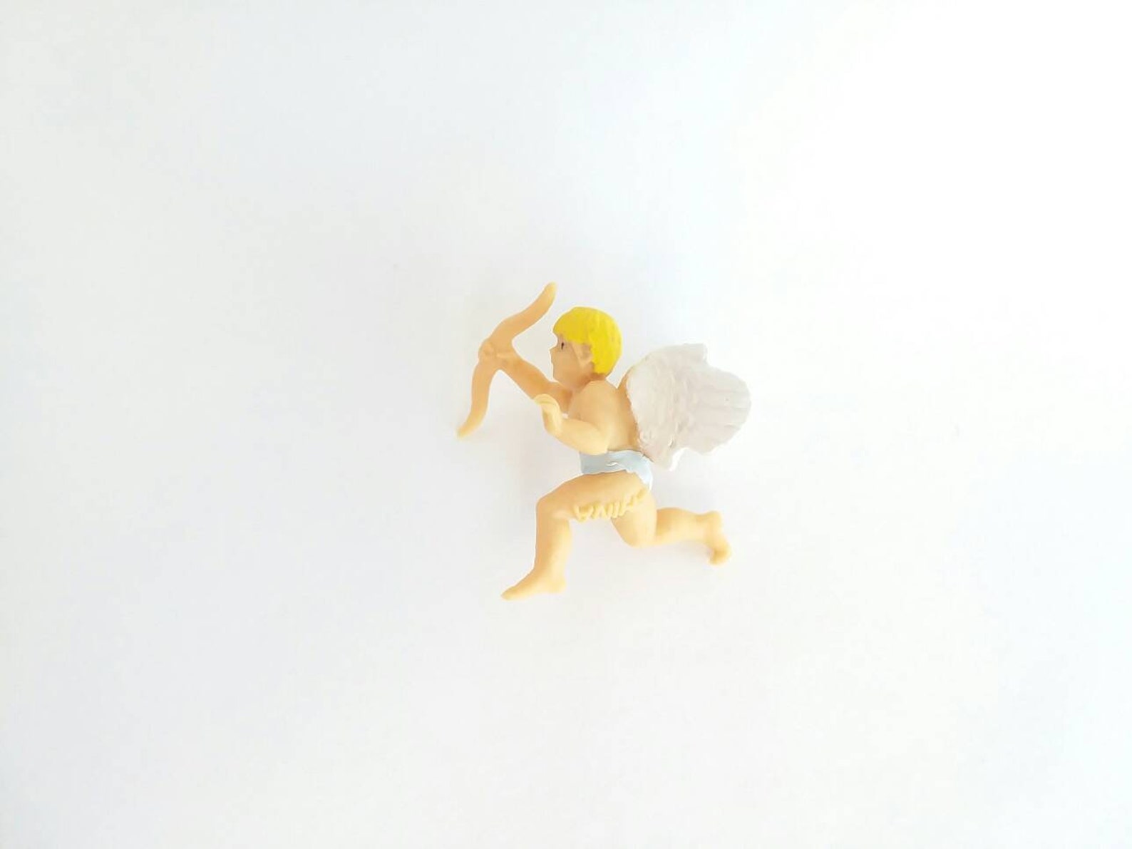 Tiny Cupid Figurine Soft Plastic Figure for Fairy Garden | Etsy