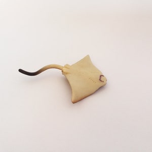 Tiny Cownose Ray Figurine - Soft Plastic Stingray for Diorama or ...