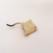 Tiny Cownose Ray Figurine Soft Plastic Stingray for Diorama or Aquarium ...